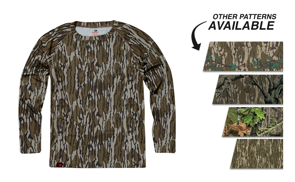 Mossy Oak Men's Long Sleeve Tech Hunt Tee – The Mossy Oak Store