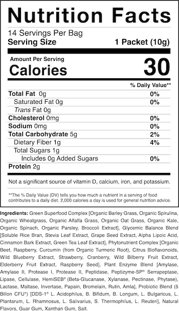 Opti-Greens 50 - Green Superfood Powder | 1st Phorm