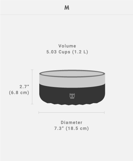 Mayo Star Clay | Tuff Bowl (1.2L) – Zee.Dog